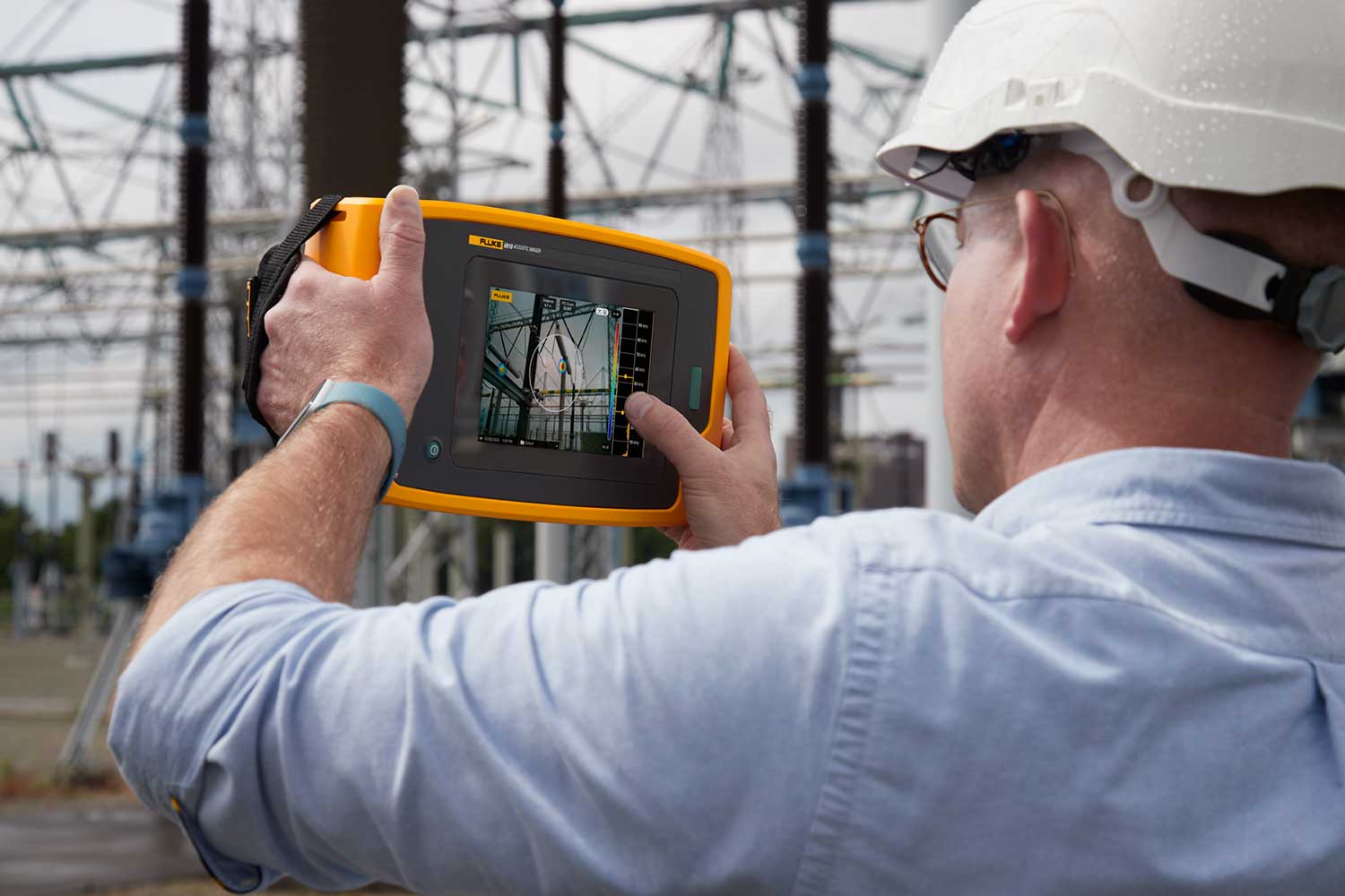 Fluke Acoustic Imaging for Compressed Air, Gas and Vacuum Leak Detection